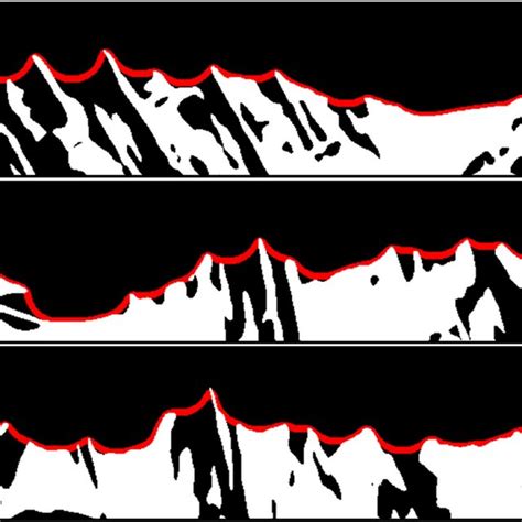 Examples Showing How The Sf Red Curves Is Traced Based On The Final