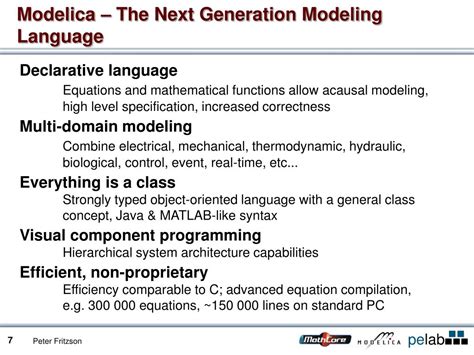 Ppt Openmodelica Environment And Modelica Overview Powerpoint