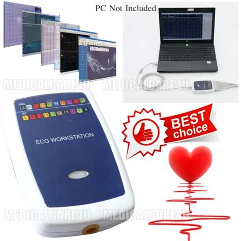 Ecg Workstation Pc Based 12 Lead Ekg Ecg Machine Analysis Diagnosis