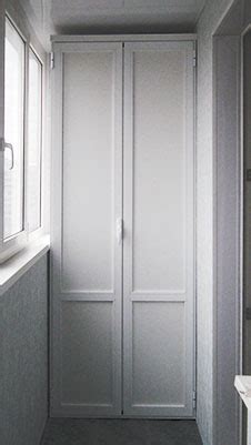 Шкафы для балкона и лоджии на заказ