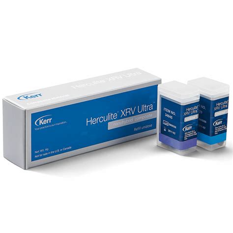 Kerr Herculite Xrv Ultra Nanohybrid Composite Unidose Enamel Refill A3