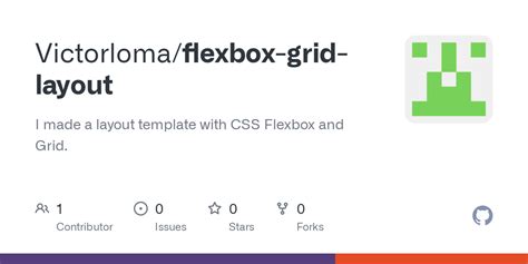 Github Victorlomaflexbox Grid Layout I Made A Layout Template With