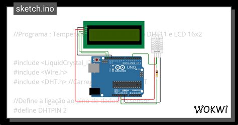 arduino uno dht22 e lcd i2c copy wokwi esp32 stm32 arduino simulator