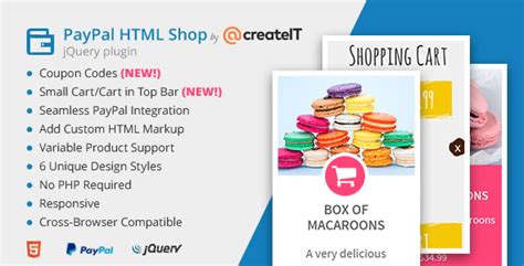 javascript and jquery shopping carts from codecanyon