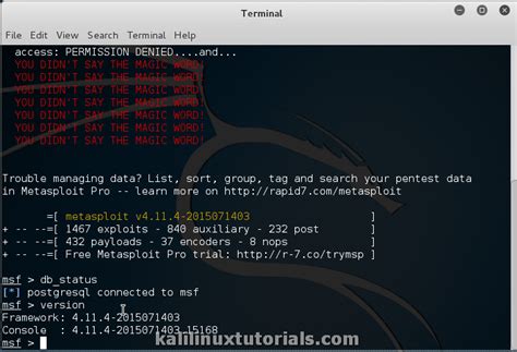 First Look At Kali Linux Kali Linux Tutorials