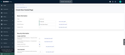 integration with zuora payment page stigg documentation