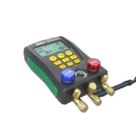 DUOYI DY517A Refrigeration Pressure Gauge Set R410A Digital Manifold ...
