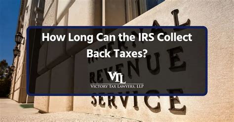 Irs Tax Debt Statute Of Limitations The 10 Year Collection Rule