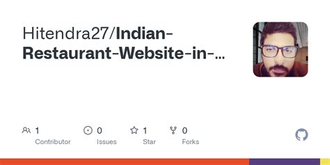 GitHub Hitendra Indian Restaurant Website In HTML CSS And JavaScript