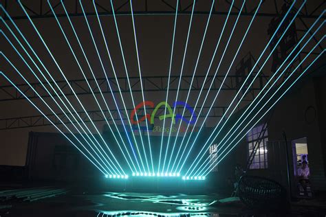 RGB W Laser Array With Scanner Laser Bar