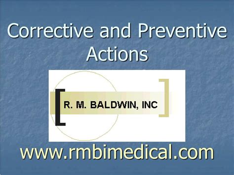 Ppt Corrective And Preventive Actions Capa Powerpoint Presentation Id