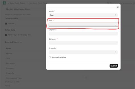 Report Builder Issue Auto Email Customize Erpnext Frappe Forum