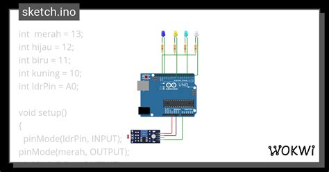 Simulasi Sensor Ldr Wokwi Esp32 Stm32 Arduino Simulator