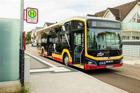 Ab Dezember rollen für 7,2 Millionen Euro die ersten E-Busse der VBK ...
