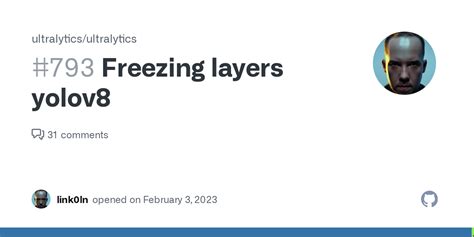 Freezing Layers Yolov Issue Ultralytics Ultralytics Github