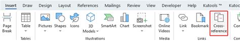 How To Insert Cross Reference To Caption In Word