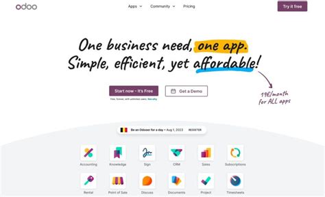 Odoo Unveils New Website Md Hasibul Hasan Shovo Posted On The Topic