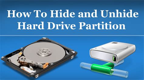 how to hide and show hard disk drives in windows 7 8 10 xp youtube