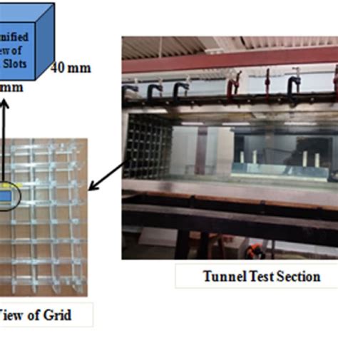 Test Section And Grid Download Scientific Diagram
