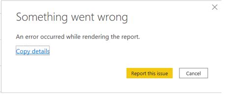 Fixed Problem An Error Occured While Rendering Th Microsoft Fabric Community