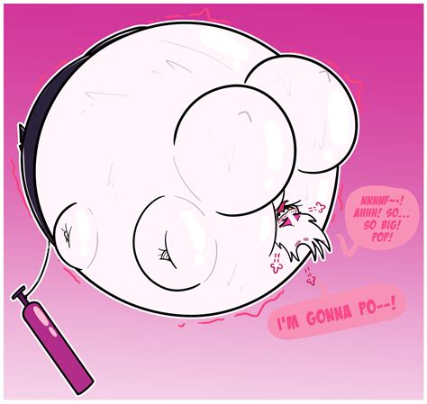 Rule 34 Air Air Inflation Anal Inflation Angel Dust Hazbin Hotel Ass Balloon Balloon Body