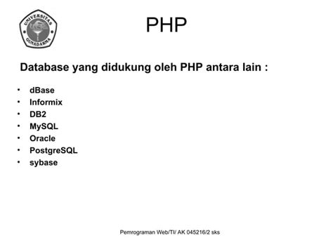 Php Adalah Singkatan Dari Hypertext Preprocessor Sebuah Bahasa