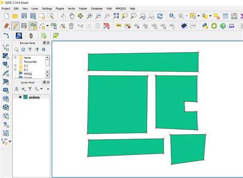 GaptekGis Cara Potong Polygon Dengan Qgis
