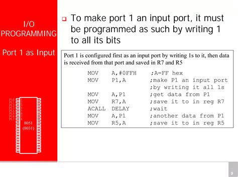 4 Io Port Programming Ppt