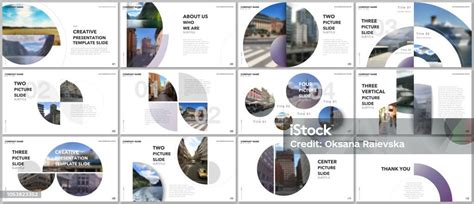 최소한의 프레 젠 테이 션 디자인 흰색 바탕에 원 요소와 포트폴리오 벡터 템플릿 프레 젠 테이 션 슬라이드 전단지 전단지 브로셔