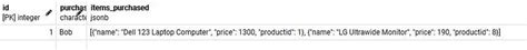 Working With A Jsonb Array Of Objects In Postgresql