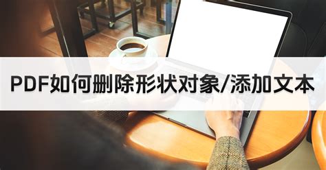 Pdf文件如何删除形状对象，添加文本？教程来啦！