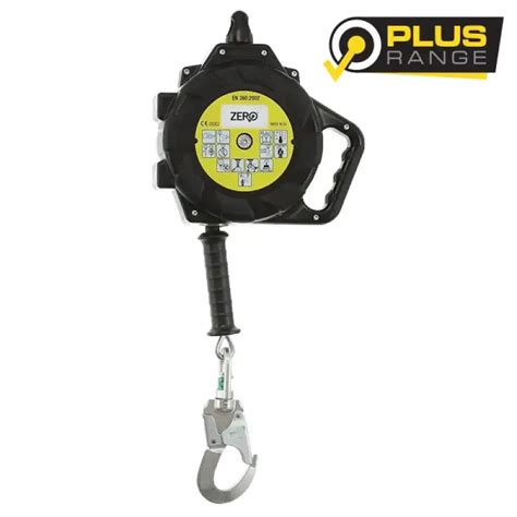 Zero Blocmax1 Retractable Inertia Reel Galvanised Cable 15m Harness