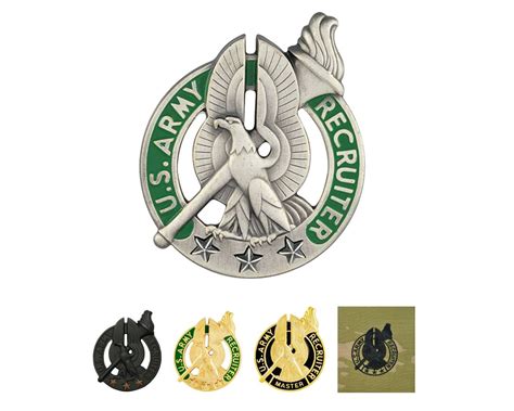 Army Recruiter Identification Badge Full Size And Ocp Sew On Official
