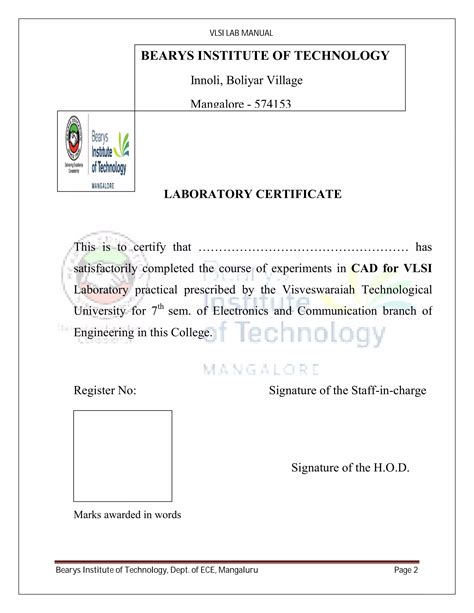 vlsi lab report using cadence tool pdf computing technology