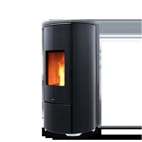 A8 Round Glass Pellet Stoves Nobis Fire