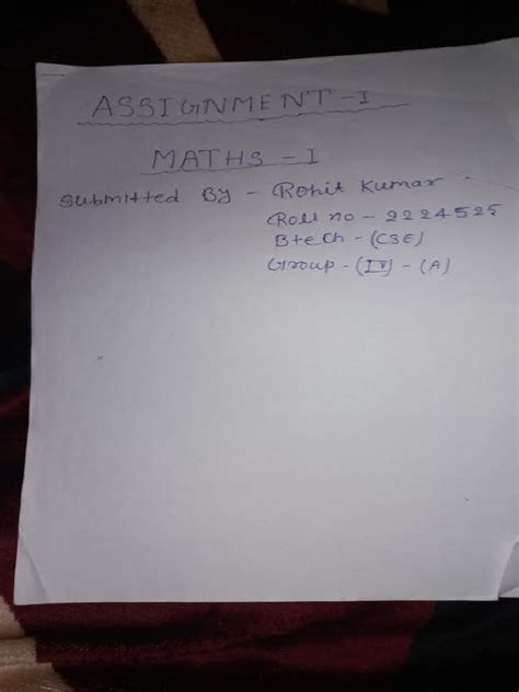 Rohit Kumar Assignment 1 Pdf