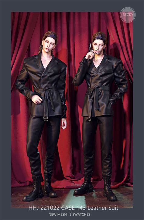 Beckysims Hhj Case 143 Collection Beckysims Sims 4 Male Clothes