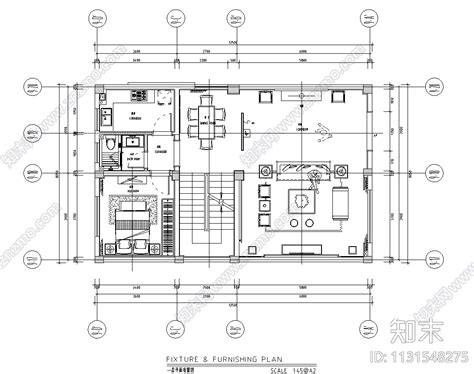 江西新中式别墅装修效果图 施工图cad2020施工图下载【id 1131548275】 知末案例馆