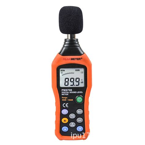 Pm6708 Portable Noise Tester Sound Level Meter Sound Level Meter And