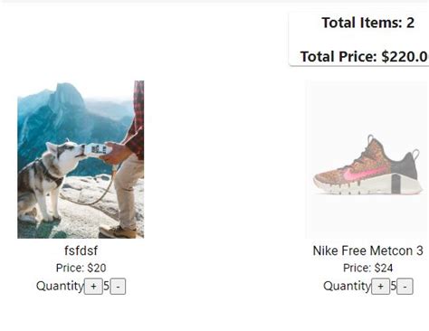 Adding Quantity In My Reactjs Ecommerce Website Basket Stack Overflow