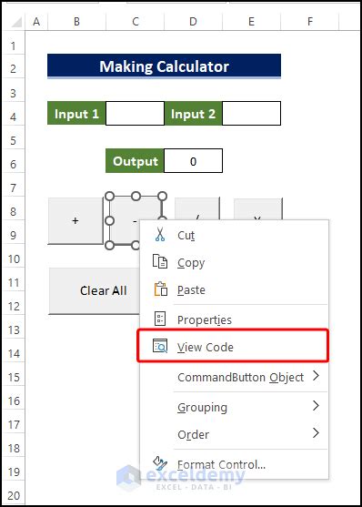 How To Make A Calculator In Excel With Easy Steps ExcelDemy