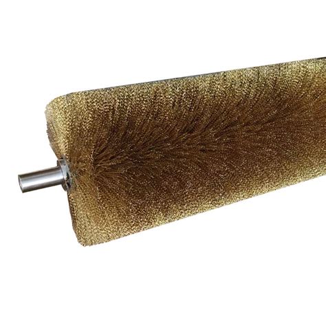 Spiral Brass Wire Polishing Cylinder Brush Roller Roller Brush And Brush