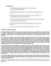 IPv Questions Pdf IPv Questions Look At The Following IPv Address Shorten It To Its