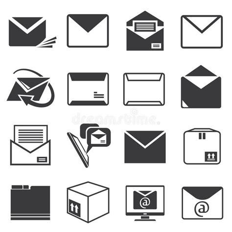 Email Icons Stock Illustrations 67450 Email Icons Stock