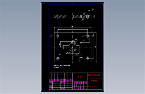 垫圈落料冲孔复合模具设计 冲压模具【含12张cad图纸、说明书全套】 Autocad 2004 模型图纸下载 懒石网