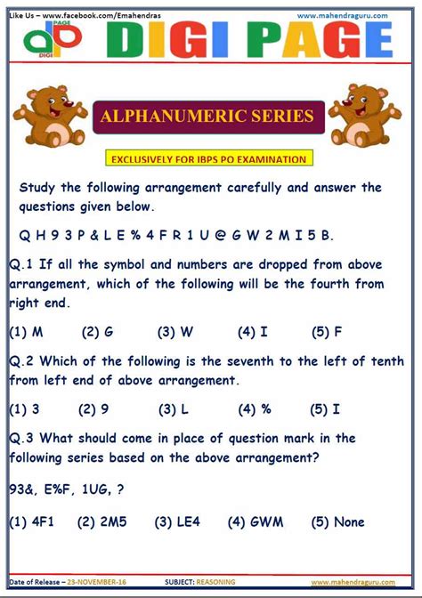 Enhancing Cognitive Skills Through Alphanumeric Test Challenges Asian Itinerary