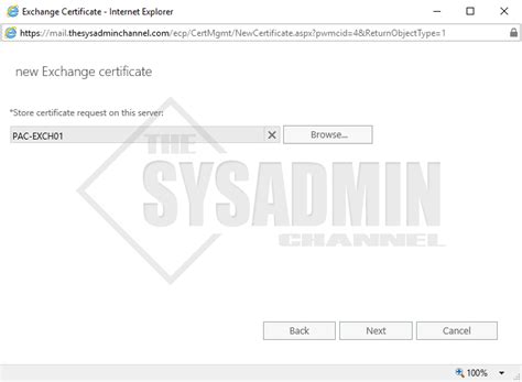How To Update SSL Certificates For Exchange 2019