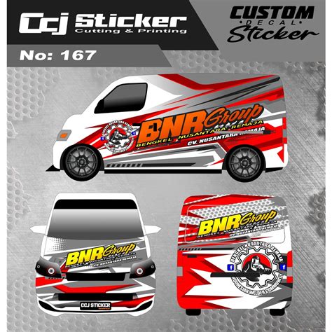 Jual Decal Stiker Full Body Granmax Blind Van Minibus Shopee Indonesia