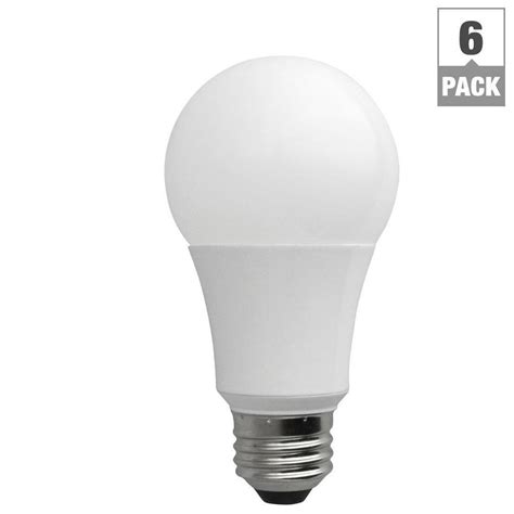 TCP Watt Equivalent Daylight K A Non Dimmable LED Light Bulb Pack LA KND