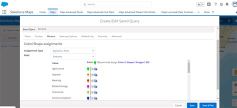 salesforce maps